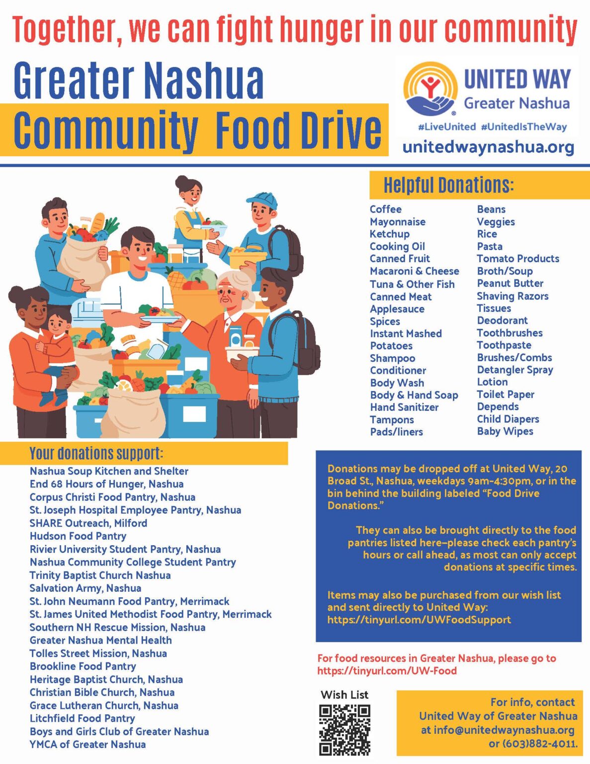 Community Food Resources - United Way of Greater Nashua